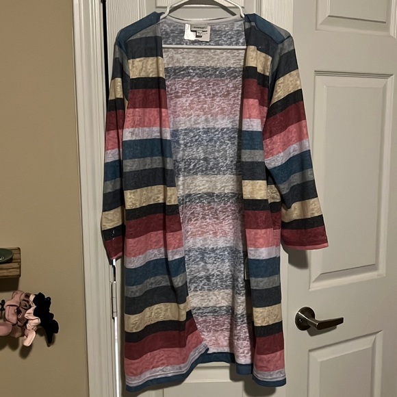 Avenue | Sweaters | Multi Colored Cardigan | Poshmark